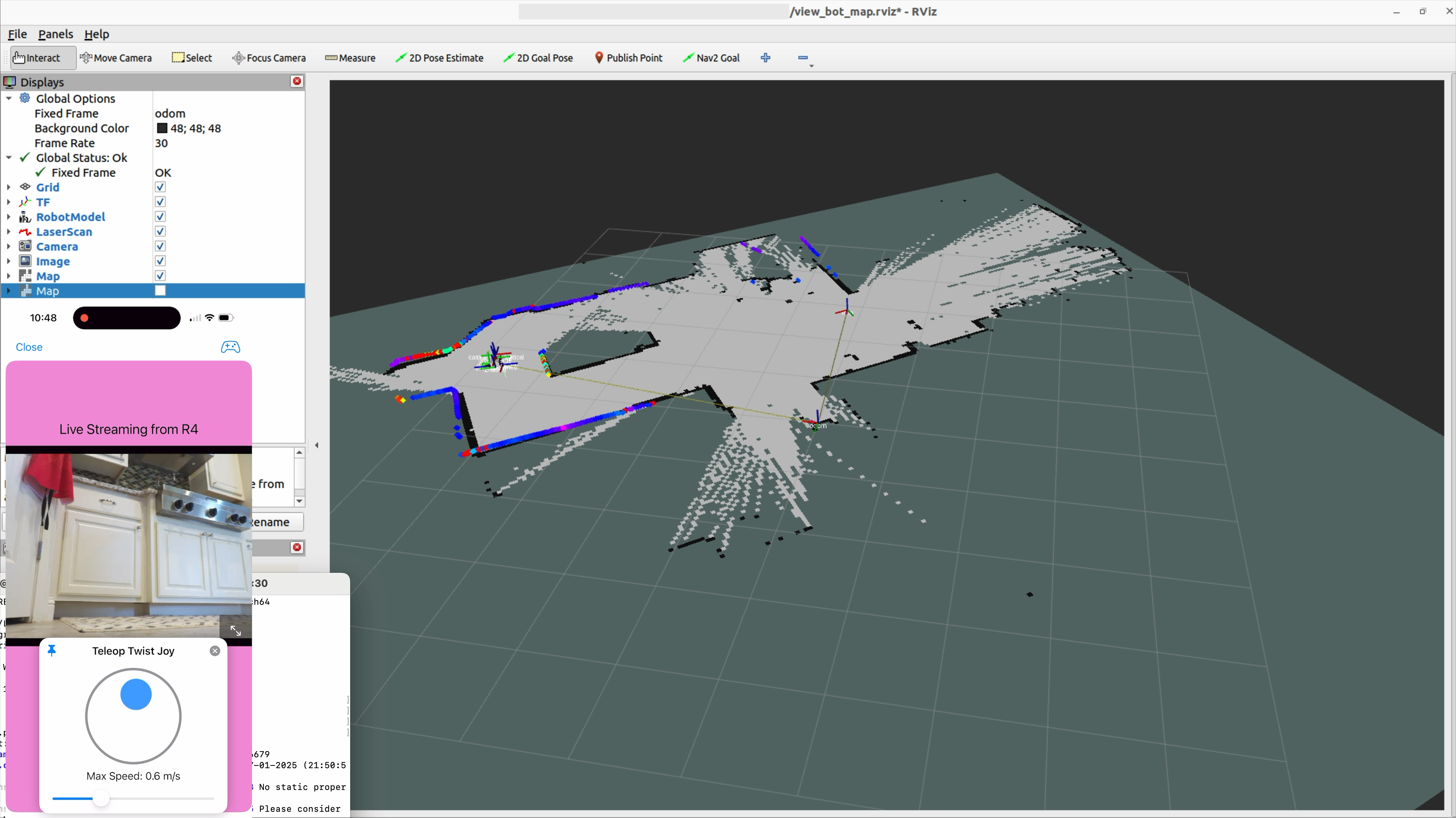 Robot Auto Mapping using Nav2 SLAM Toolbox | Modular Machines